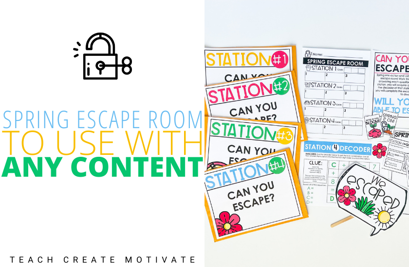 Spring Escape Room to Use With Any Content – Pingovox