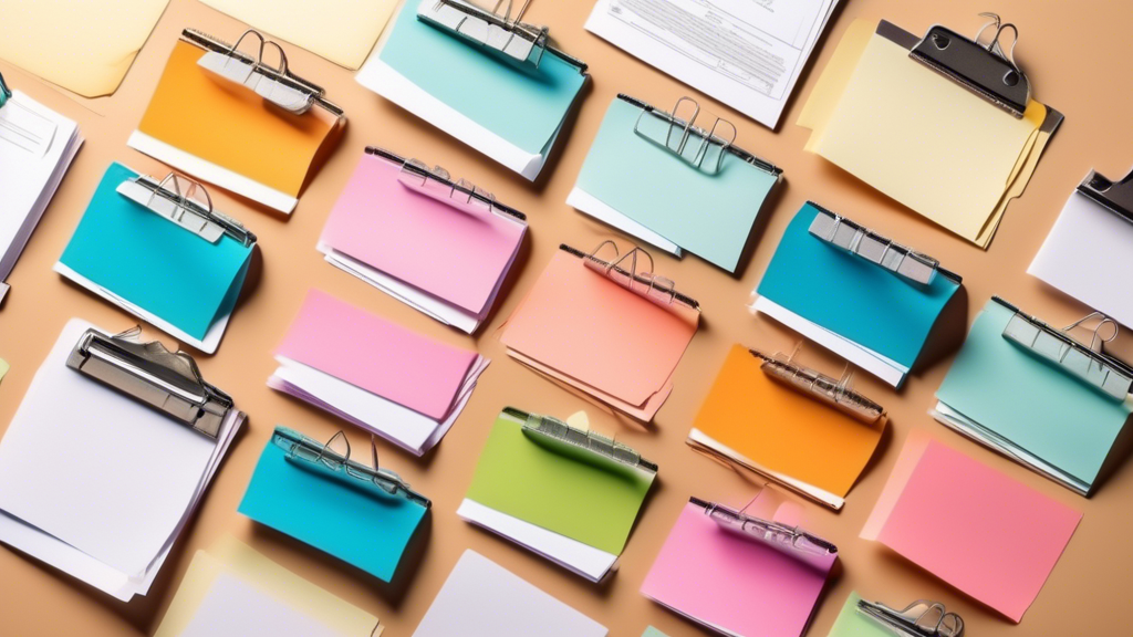 Binder Clips: A Study in Paper Organization – Pingovox