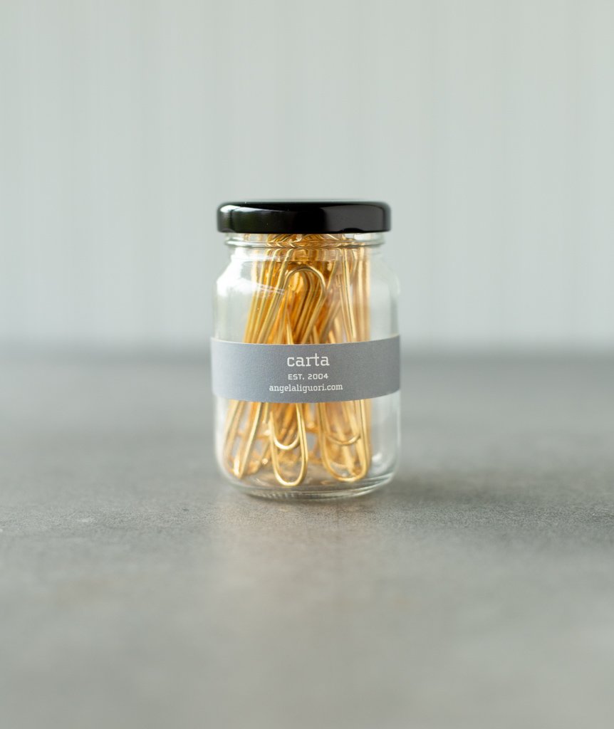 Studio Carta Gold-Plated Paper Clips – Pingovox